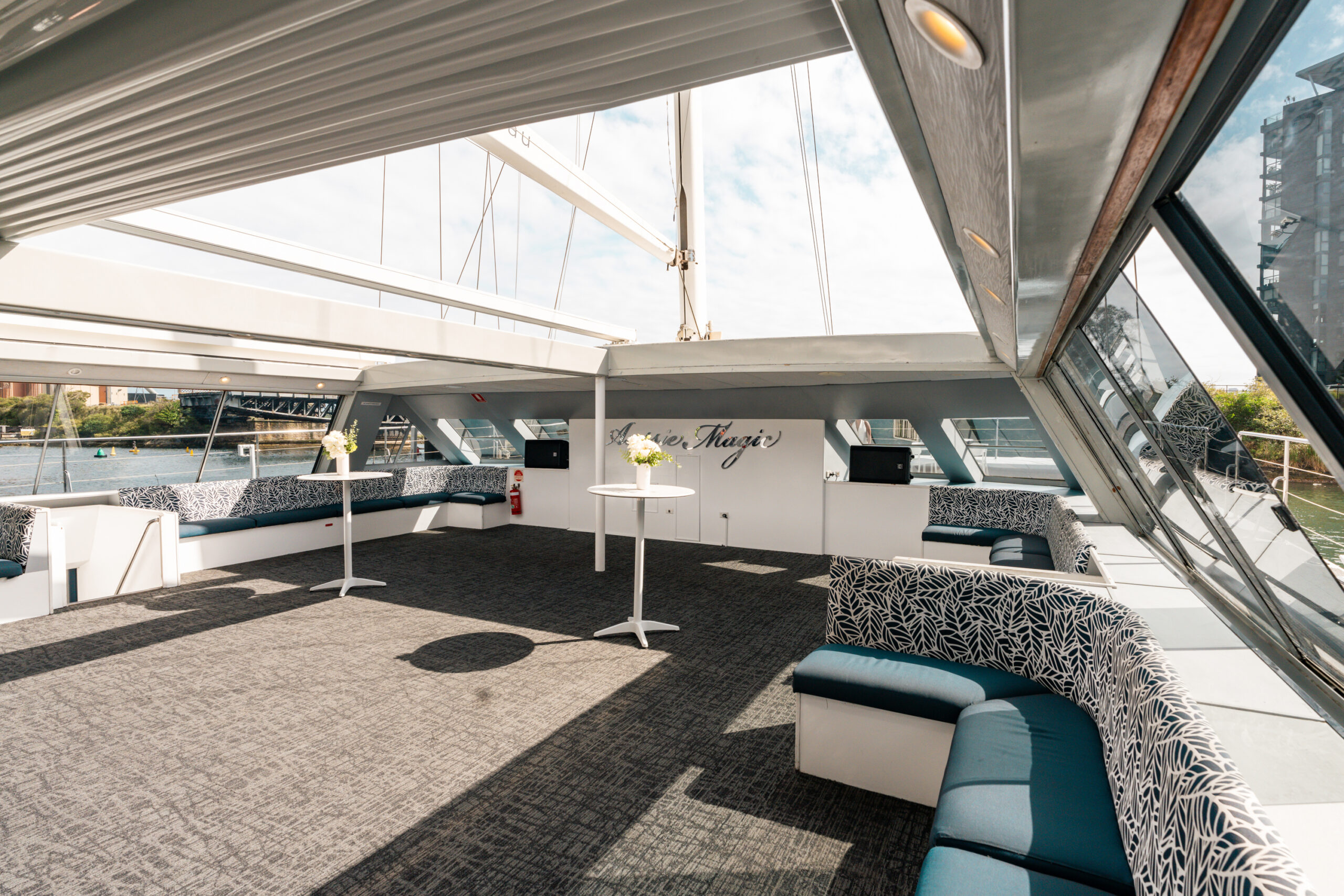 Aussie Magic | Luxury Function Boat Hire | Sydney Yacht Club
