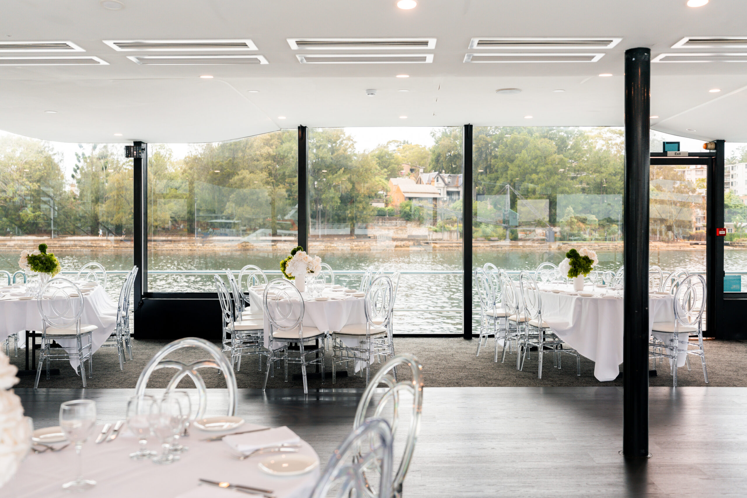 Blue Room | Luxury Function Boat Hire | Sydney Yacht Club