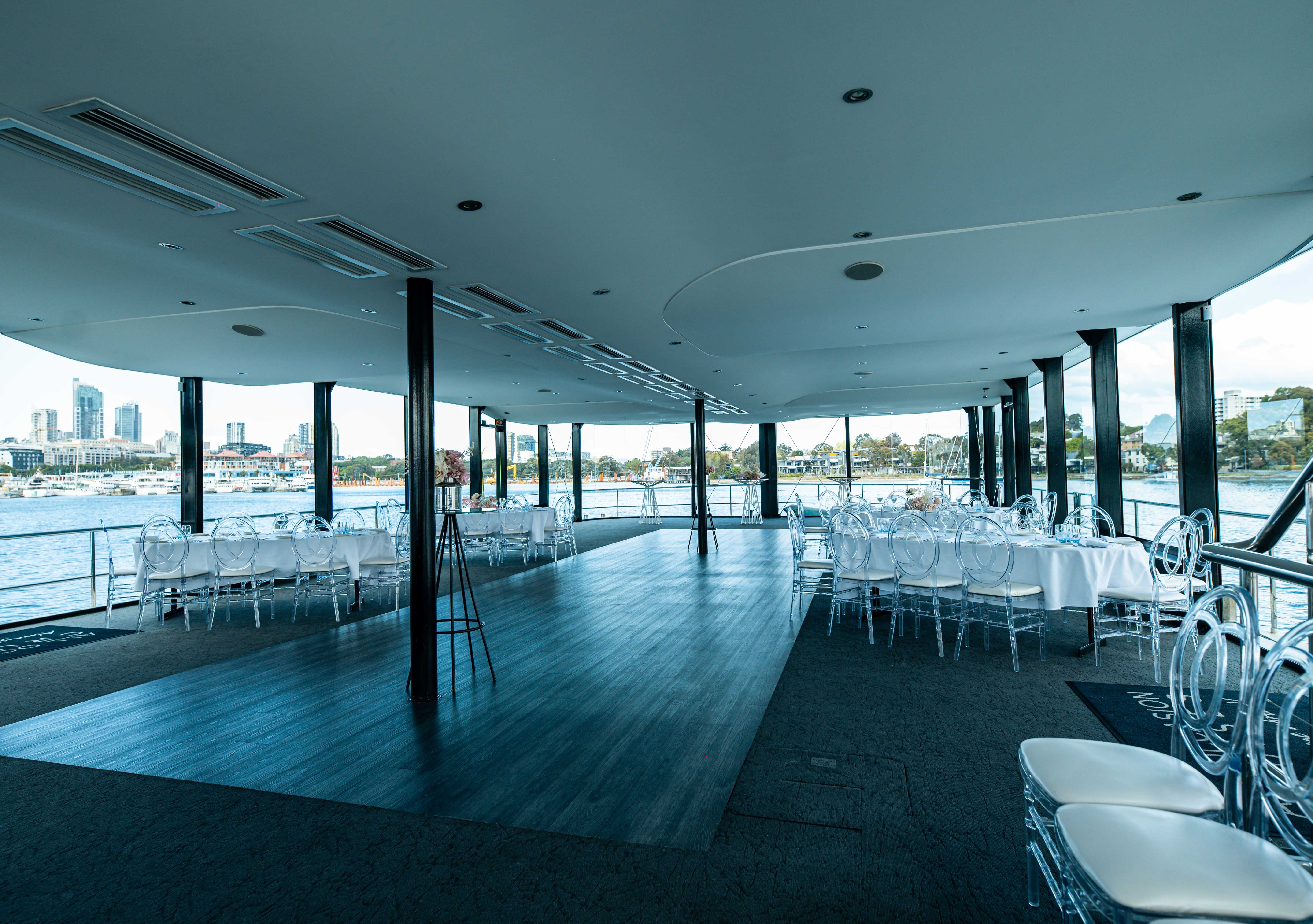 Blue Room | Luxury Function Boat Hire | Sydney Yacht Club