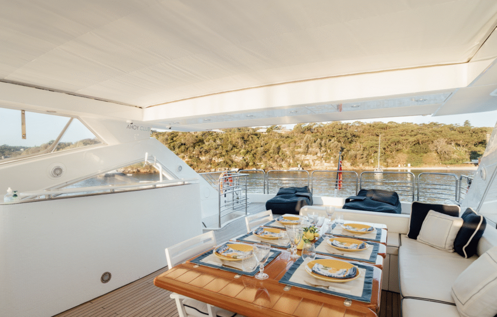 Chaos | Luxury Superyacht Hire | Sydney Yacht Club