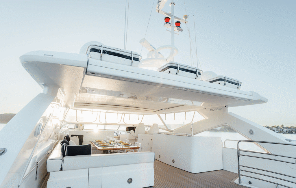 Chaos | Luxury Superyacht Hire | Sydney Yacht Club