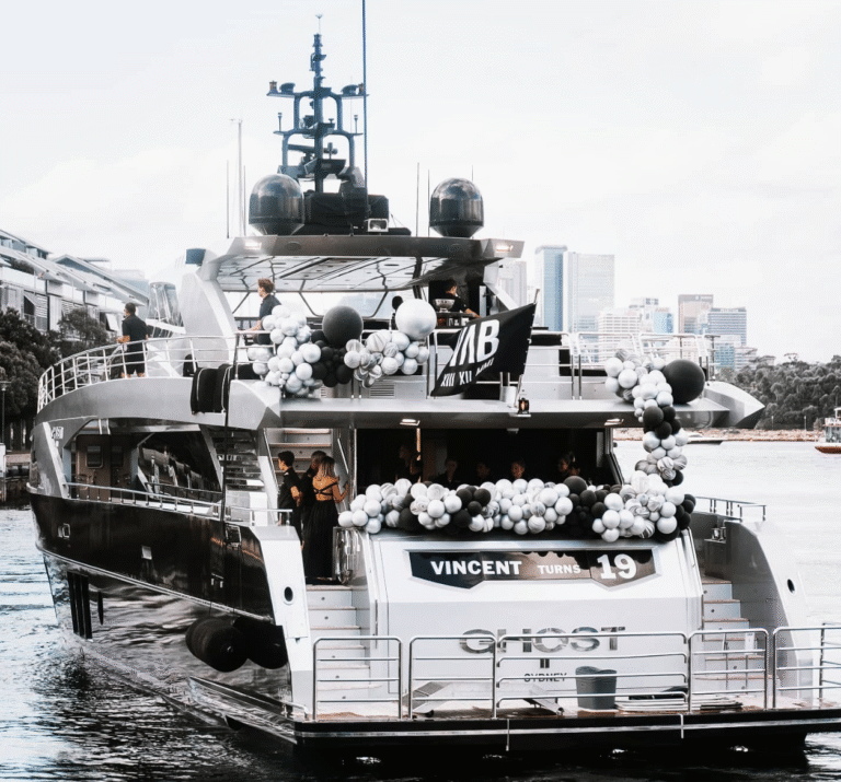 Ghost 2 | Luxury Superyacht Hire | Sydney Yacht Club