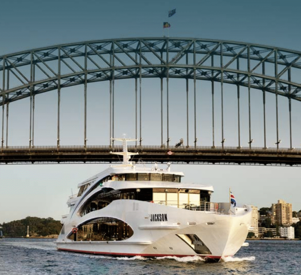 The Jackson | Luxury Function Boat Hire | Sydney Yacht Club